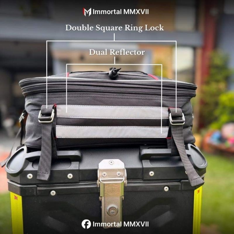 TOP BOX BAG IMMORTAL BRAND STORAGE | Shopee Philippines