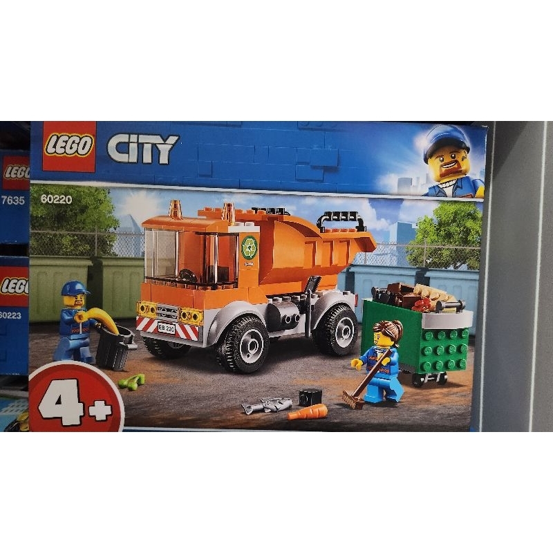 Lego City 60220 Garbage Truck Disassembled Resealed Complete | Shopee ...