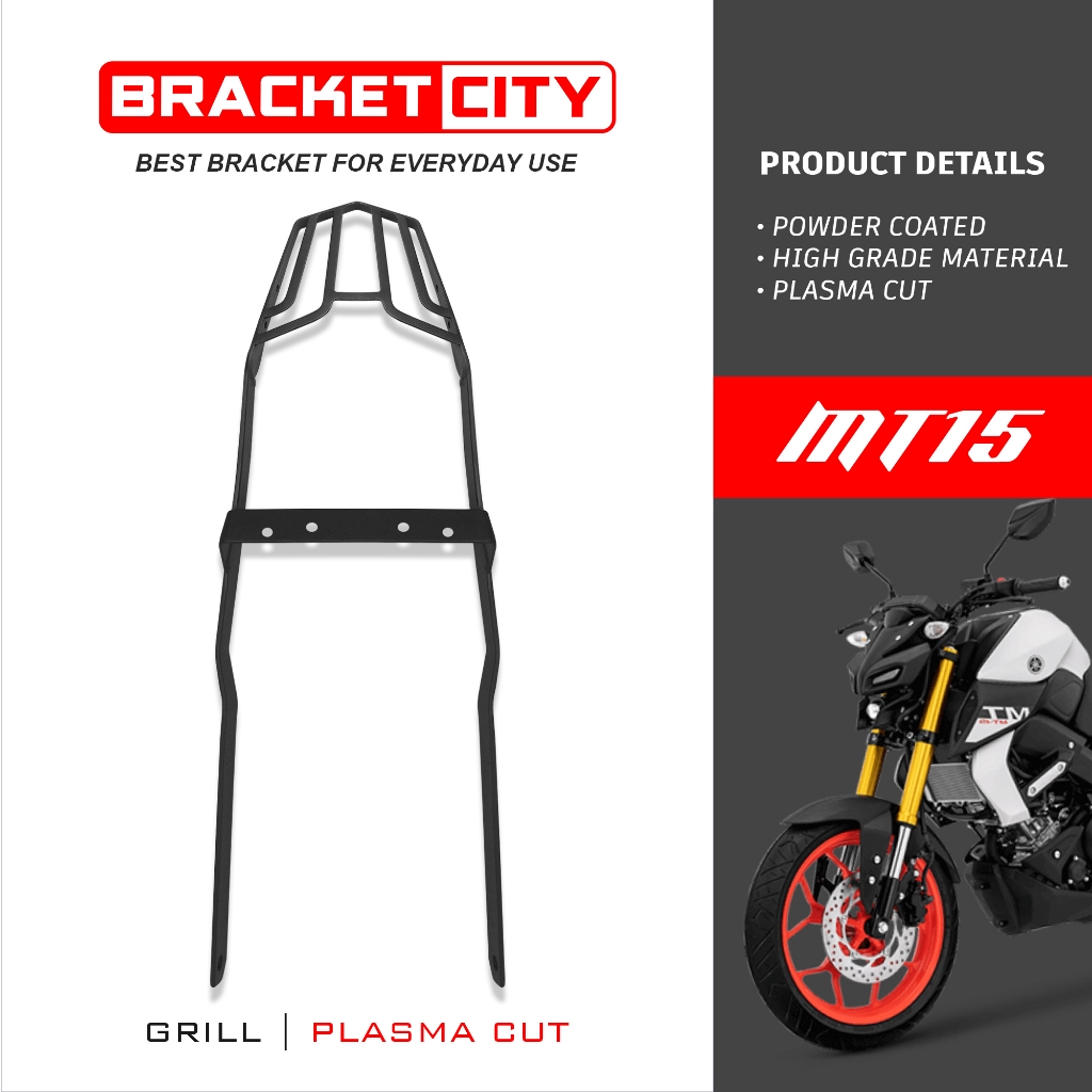 YAMAHA MT-15 / MOTORCYCLE ACCESSORIES / HEAVY DUTY / ORIGINAL / BLACK ...