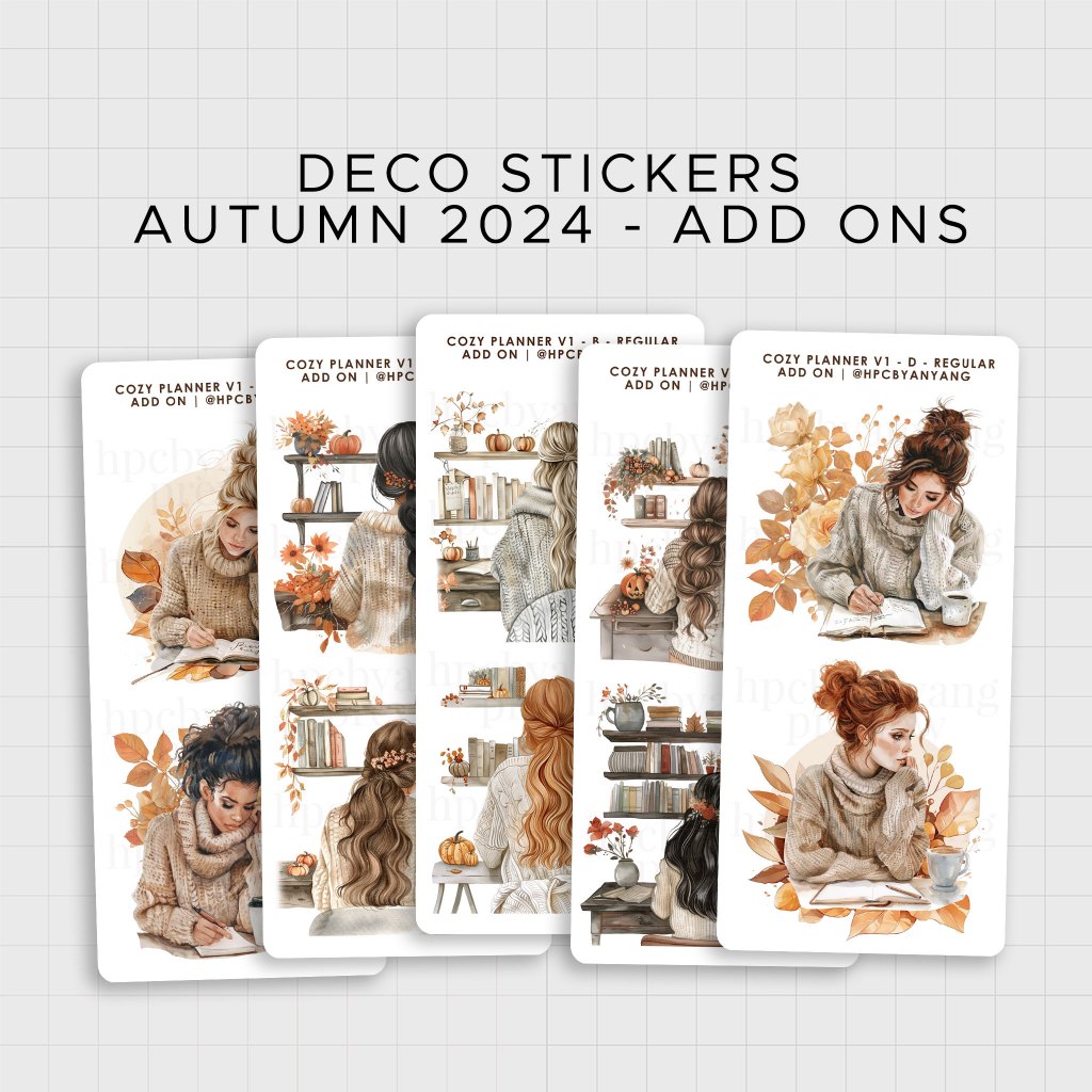 Deco Stickers: Autumn 2024 Add-On | Bundled | Stickers for your ...