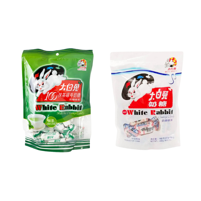 White Rabbit Matcha Creamy Candy 150g & Creamy Candy 180g | Shopee ...