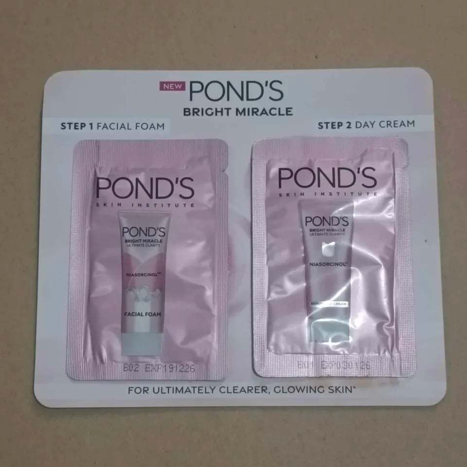 Ponds Bright Miracle Niasorcinol Sachet 2g Serum / Facial Foam / Day ...