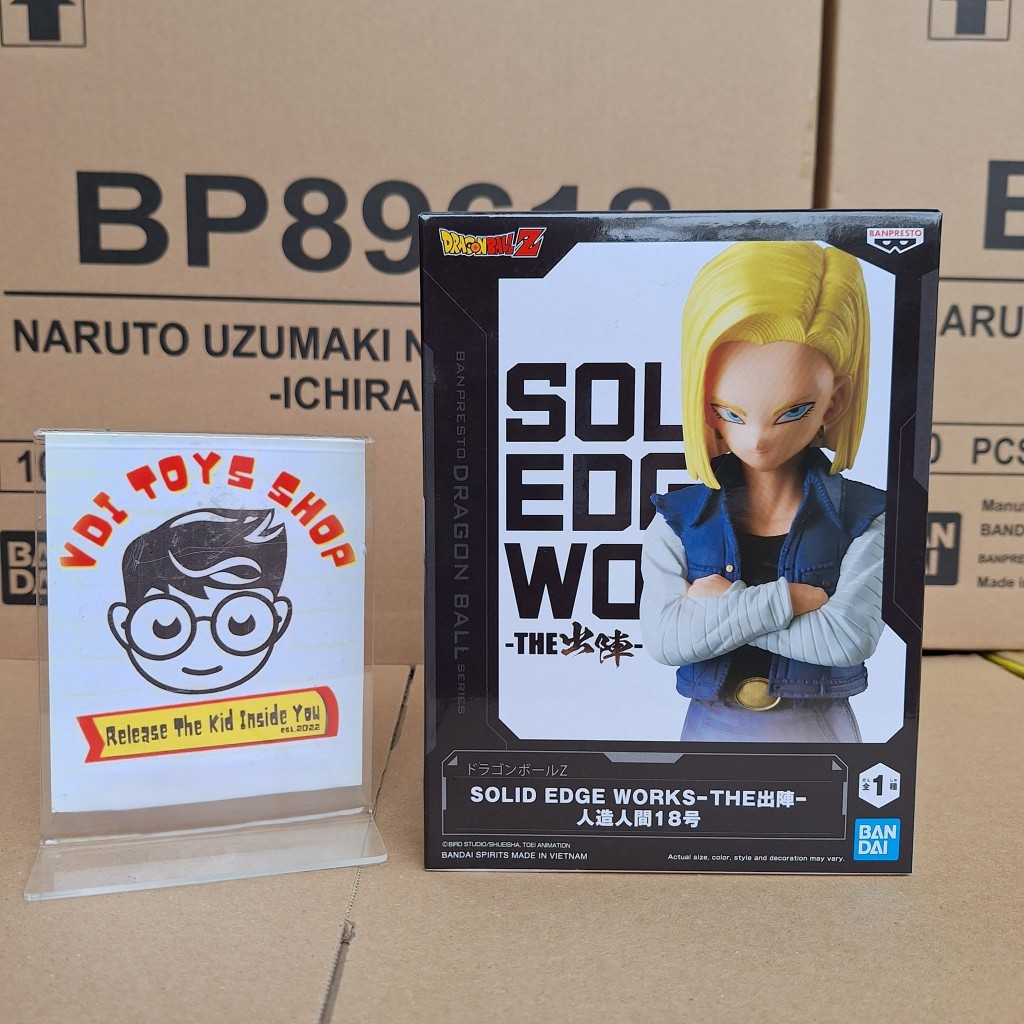 VDI Toys Shop | Banpresto | Dragon Ball Z Solid Edge Works Android 18 ...