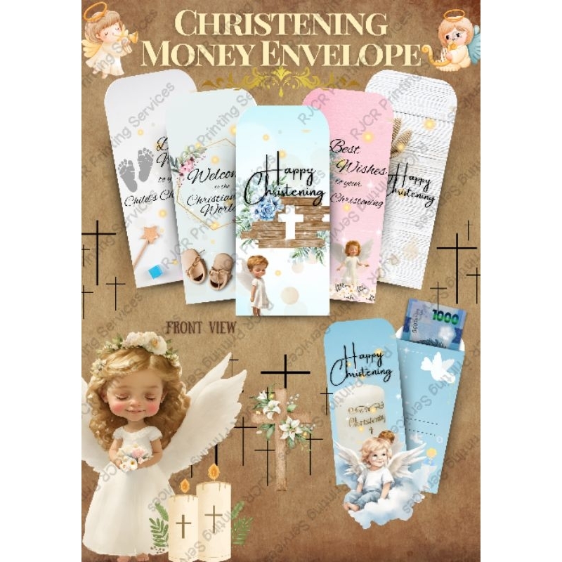CHRISTENING MONEY ENVELOPE(ANGPAO) | Shopee Philippines