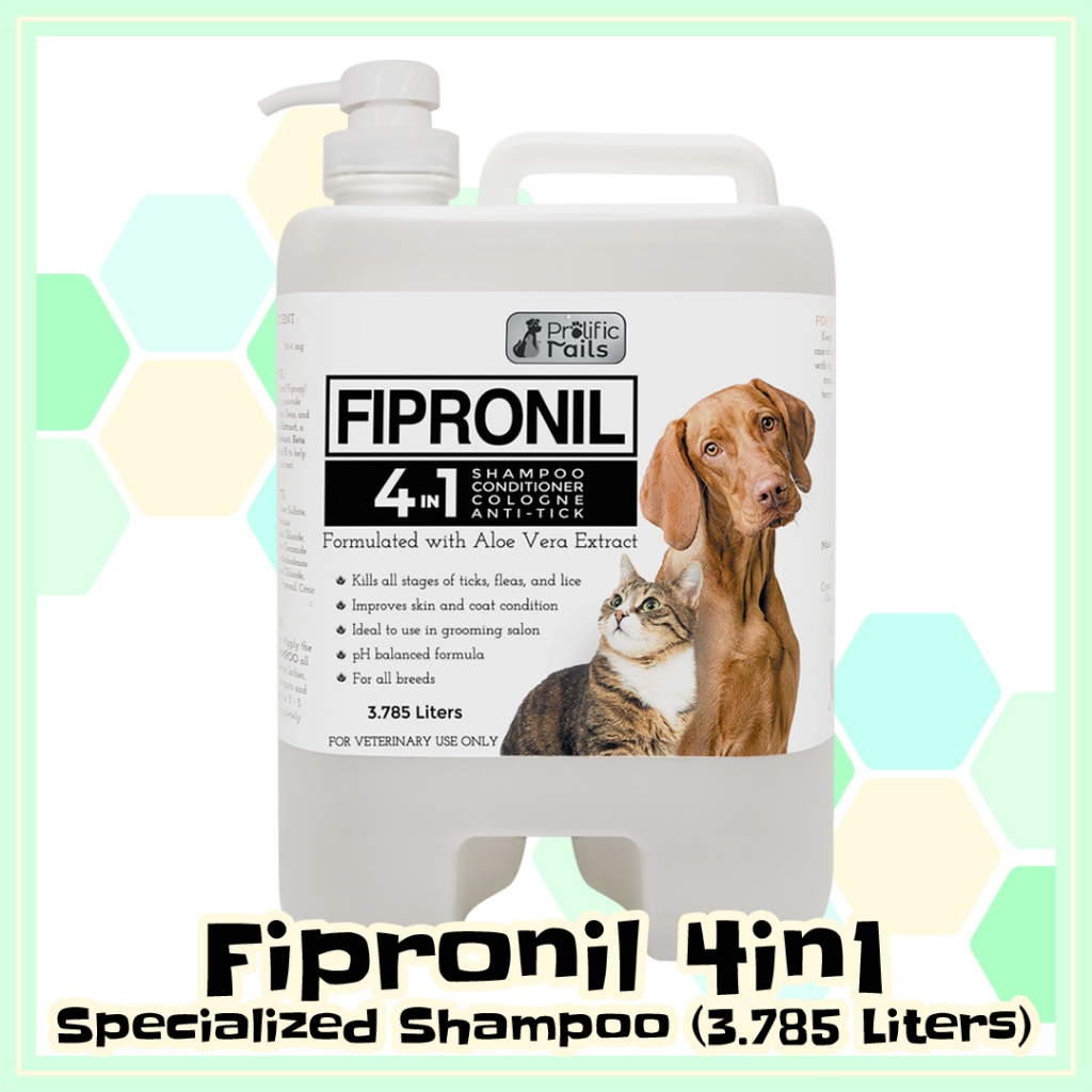 FIPRO-Pro-lific Specialized Fipronil 4 in 1 Shampoo 1 Godzilla Gallon ...