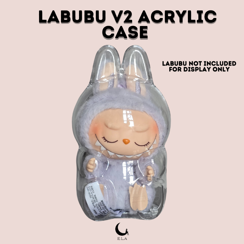 [ELA] Labubu V2/V1 Protective Acrylic Case | Shopee Philippines