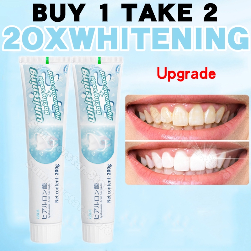 【Upgrade】teeth Whitening toothpaste Peppermint Food Graded Family ...