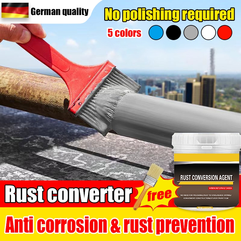 2in1 Rust converter Anti Rust Paint for Metal 1kg No need polish Primer ...