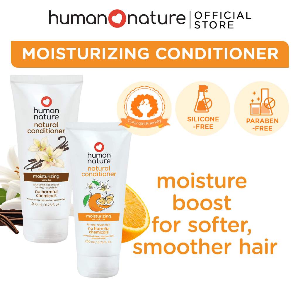 Human Nature Moisturizing Conditioner (No Harmful Chemicals) | For Dry ...