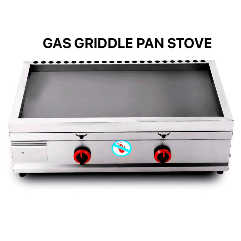 New Gas Burger Pan Griddle Stove Stainless Steel Heavy Duty Gas Type ...