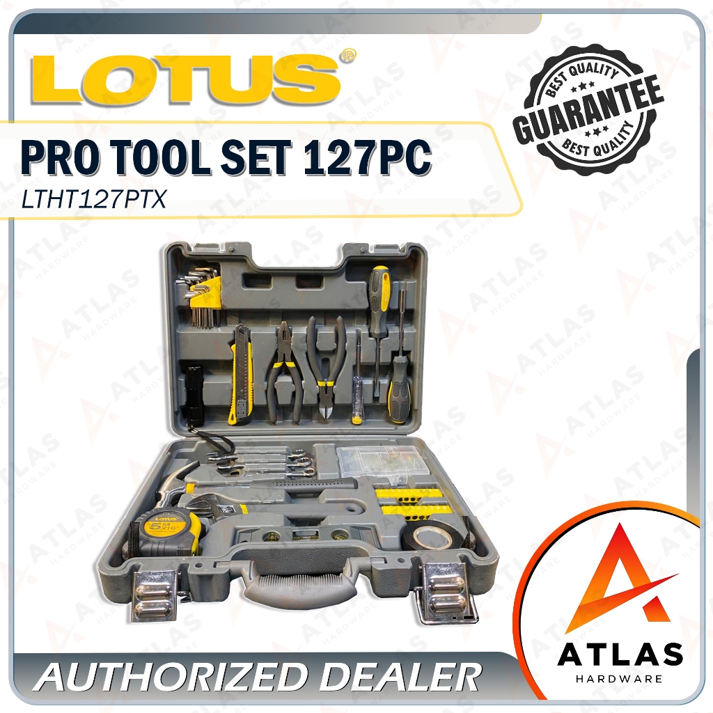 LOTUS PRO TOOL SET 127 PC LTHT127PTX | Shopee Philippines