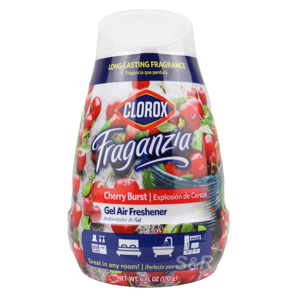 Clorox Fraganzia Cherry Burst Gel Air Freshener 170g | Shopee Philippines