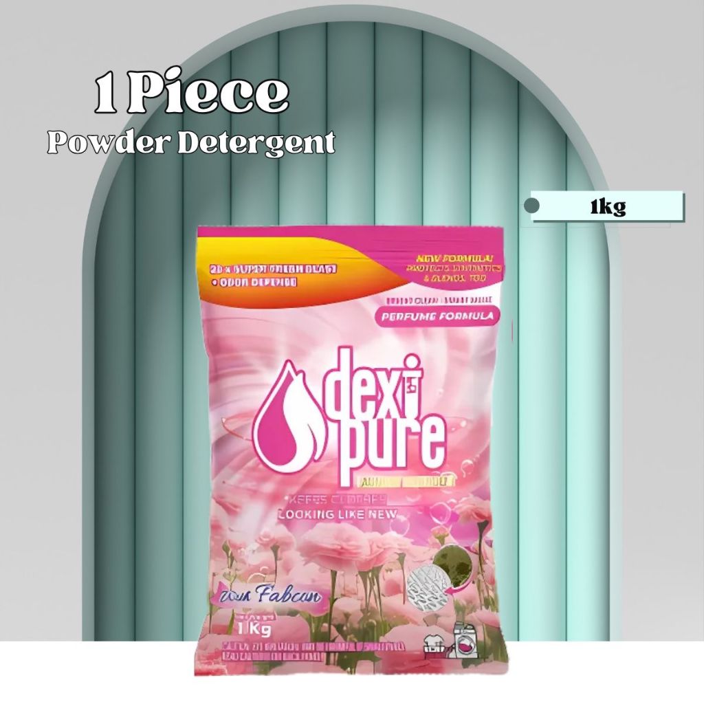 Laundry Powder Detergent with fabcon Perfume formula bright clean ...