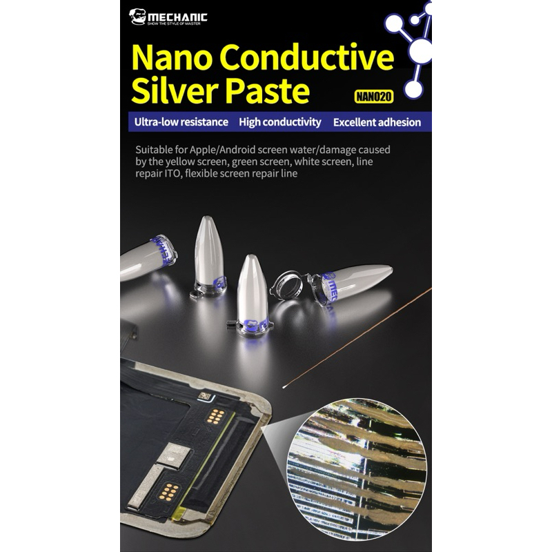 Mechanic Nano 20 Conductive Silver Paste | Shopee Philippines