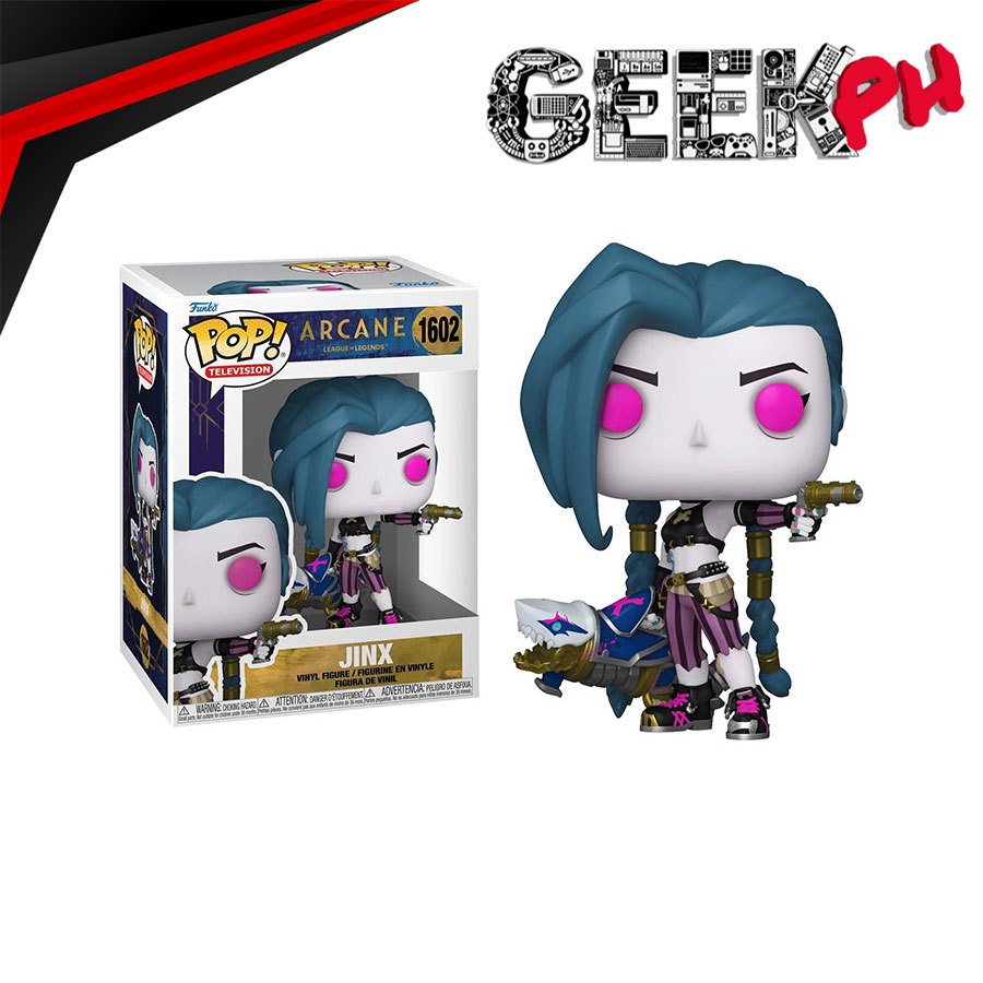 Funko Pop! TV: Arcane - Jinx sold by Geek PH | Shopee Philippines