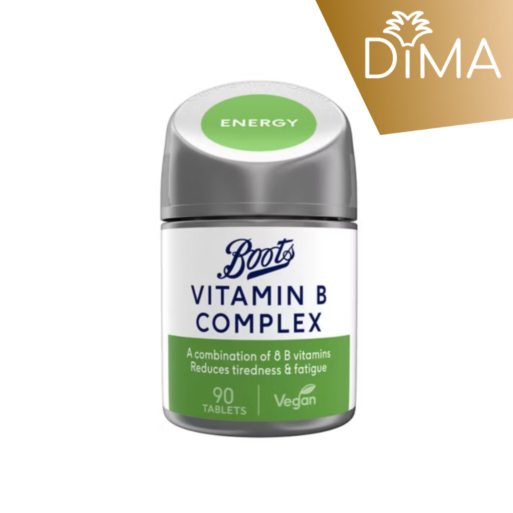 Vitamin B Complex - 90 Tablets - Certified from Boots UK | Shopee ...