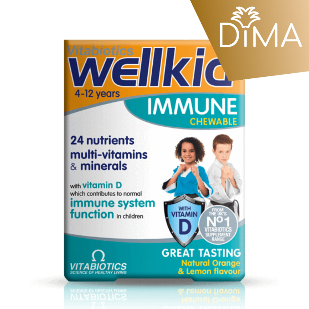 Wellkid Immune Chewable - Help the immune system function of your kids ...