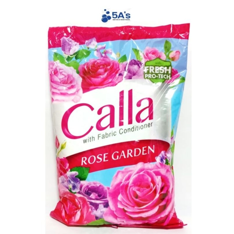 CALLA ROSE GARDEN 1.6 KG with FABRIC CONDITIONER POWDER DETERGENT ...