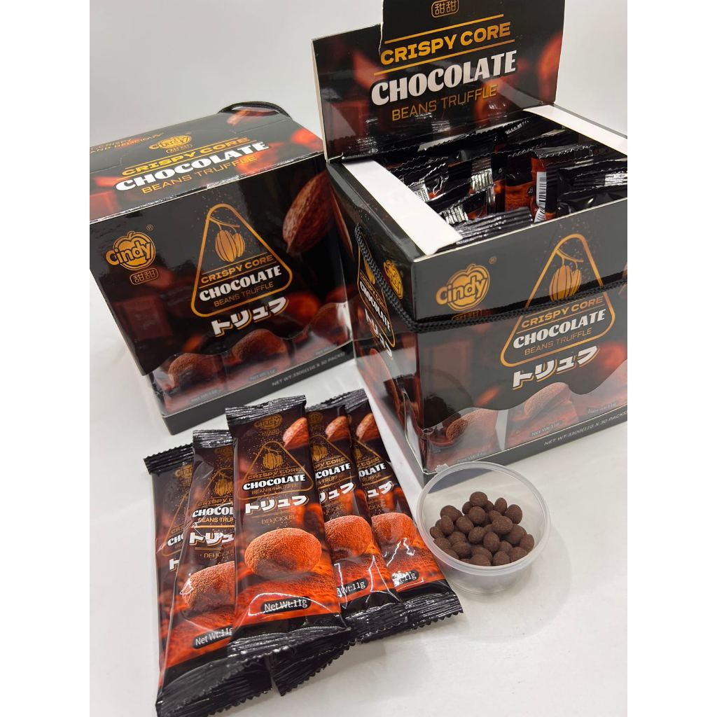 30PCS Crispy Core Chocolate Bean Candy SUGAR CRASH | Shopee Philippines