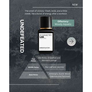 Undefeated Eau De Parfum by Symmetry Lab Parfums | Shopee Philippines