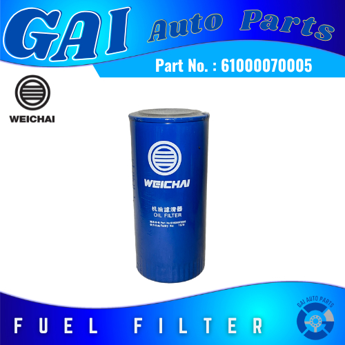 Oil Filter for Howo Sinotruck (61000070005) WEICHAI PARTS | Shopee ...