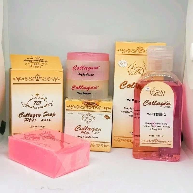 COLLAGEN SET TONER,DAY&NIGHT CREAM and SOAP | Shopee Philippines