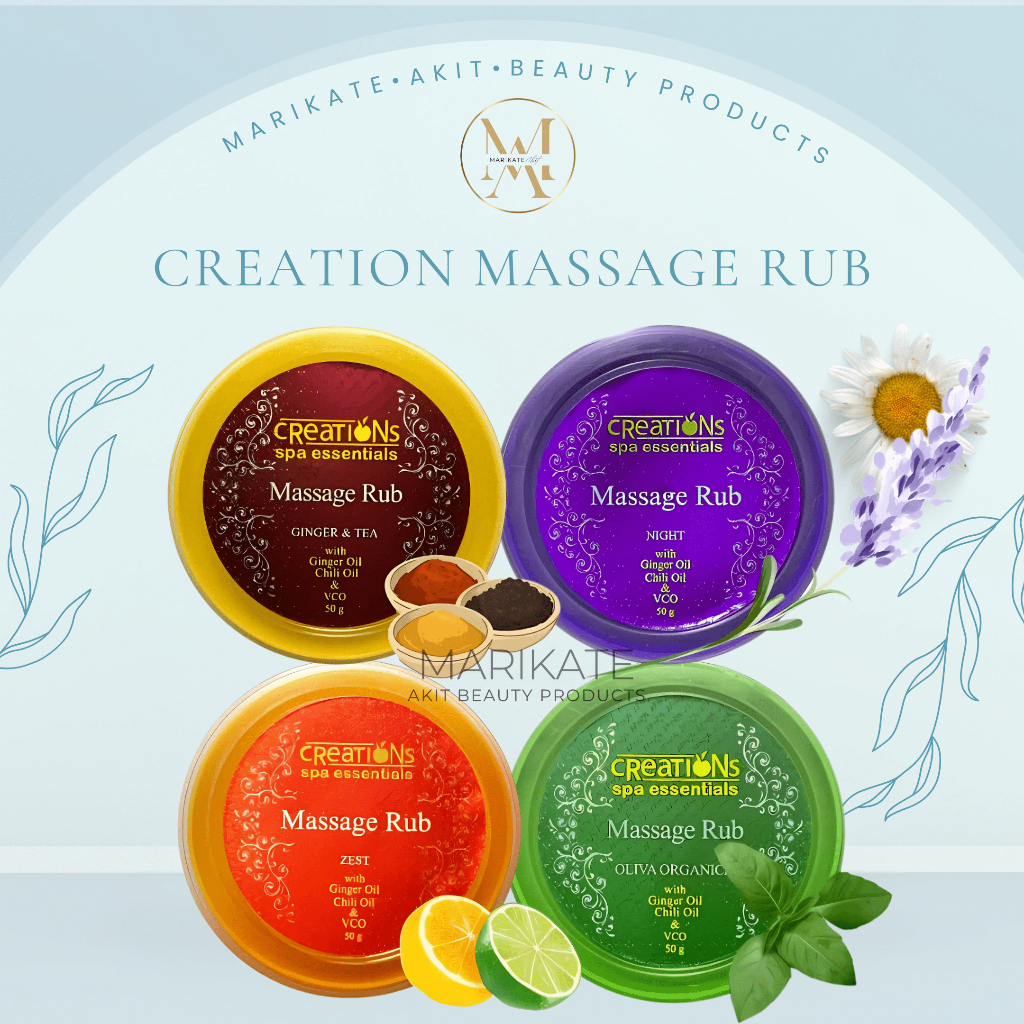 CREATION Massage Rub Spa Essentials 50g | Shopee Philippines