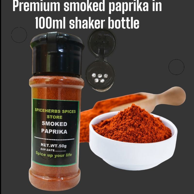 premium smoked paprika in bottle shaker (100ml) | Shopee Philippines