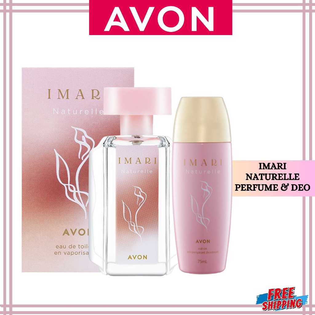 Avon Imari Naturelle Perfume and Deodorant | Shopee Philippines