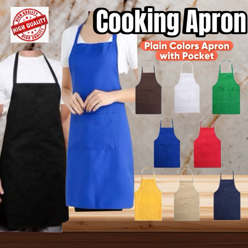 Affordable Quality Apron Washable Hang Neck Apron Kitchen Apron Plain ...