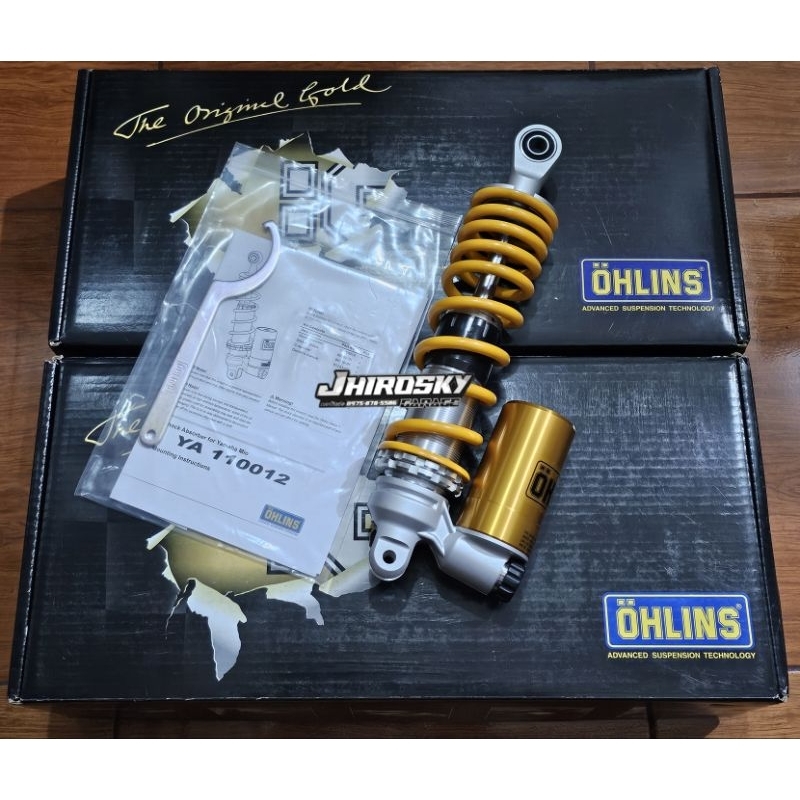 Legit Ohlins YA110012 Rear Suspension For Mio Scooters | 300mm | Shopee Philippines