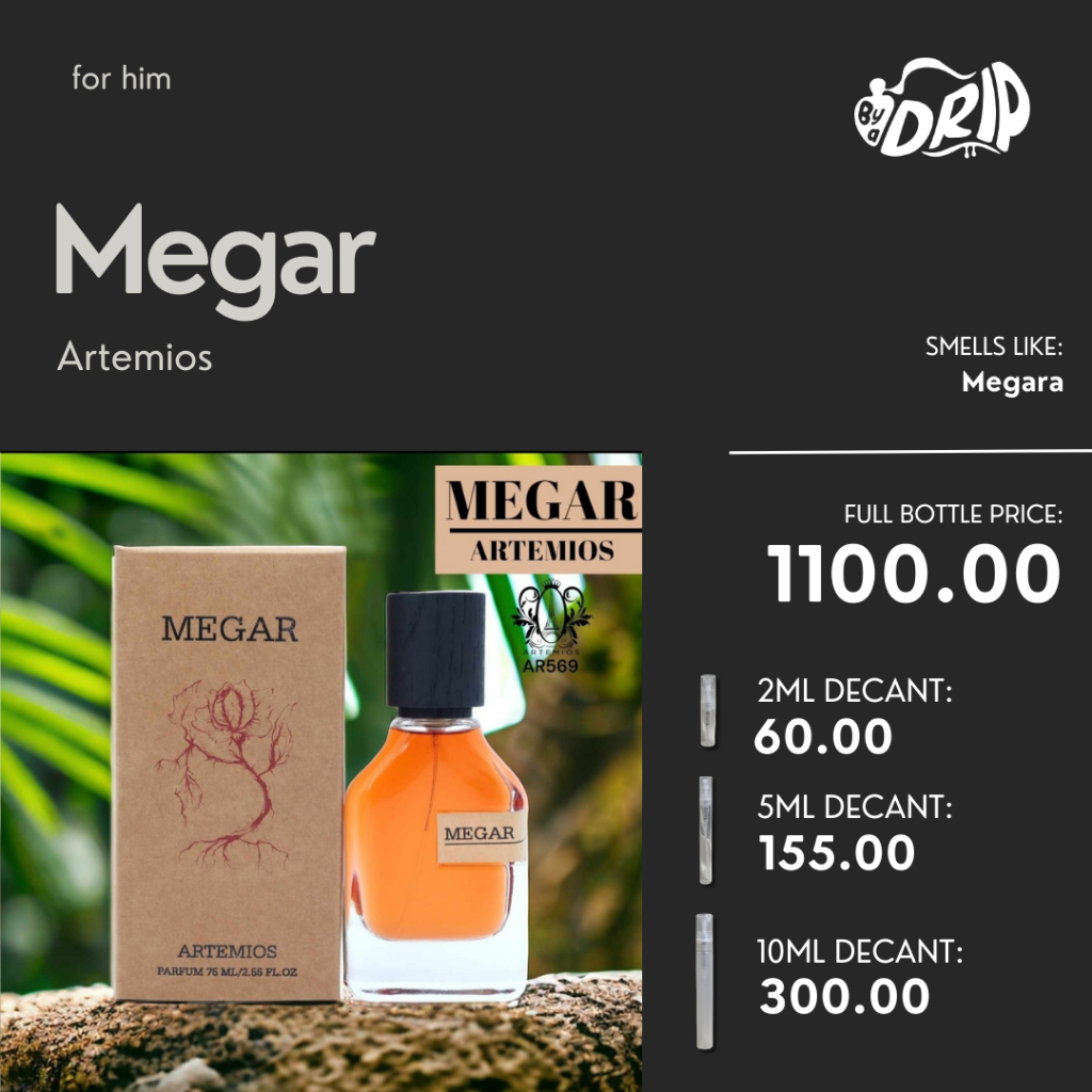Megar by Artemios| By A Drip Perfumes | Shopee Philippines