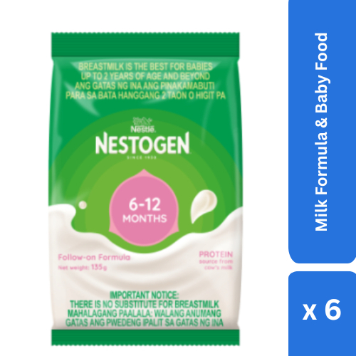 Nestogen 2 Infant Milk Formula For Children 6-12 Months 135grams Bundle ...