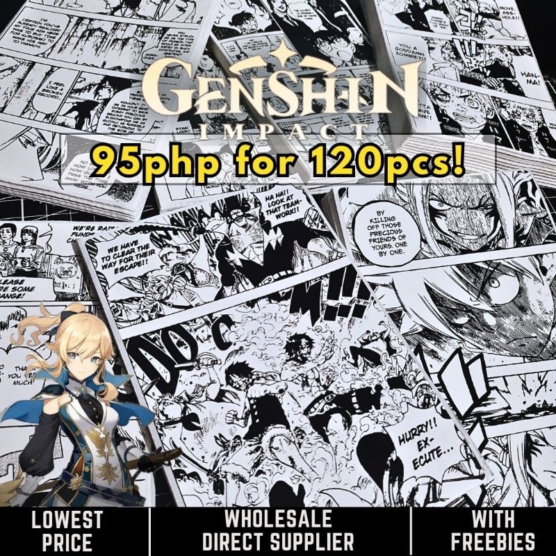 Genshin Impact Manga panel wallpaper - Wholesale | Shopee Philippines