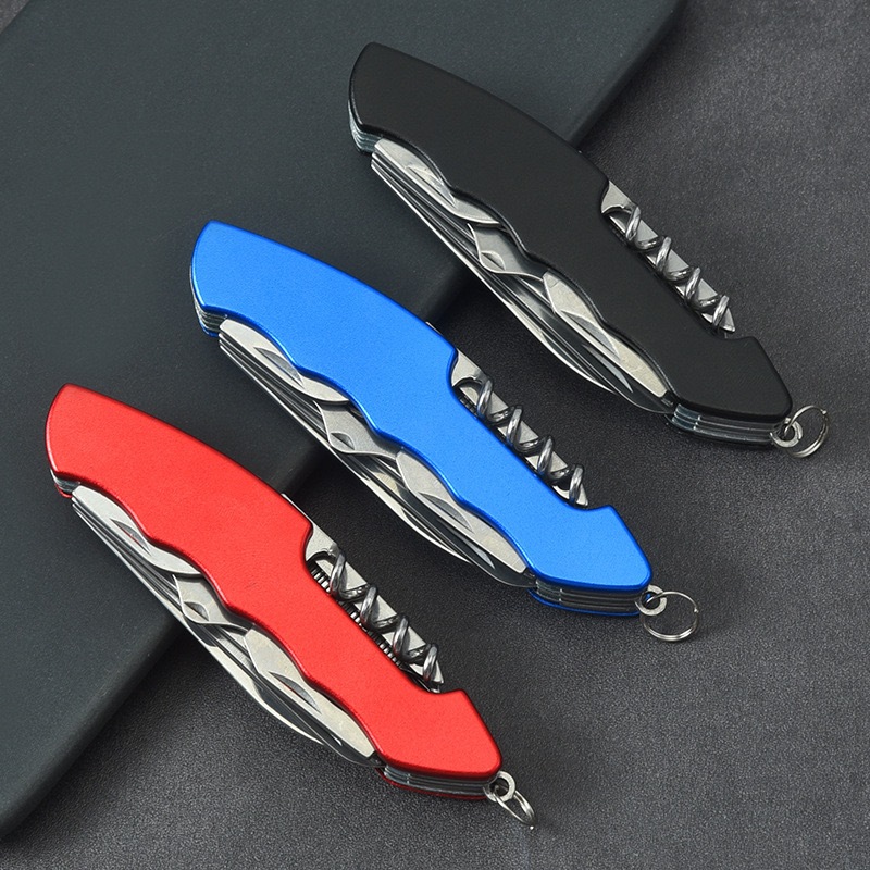 Outdoor multi-function folding tool mini portable folding stainless ...