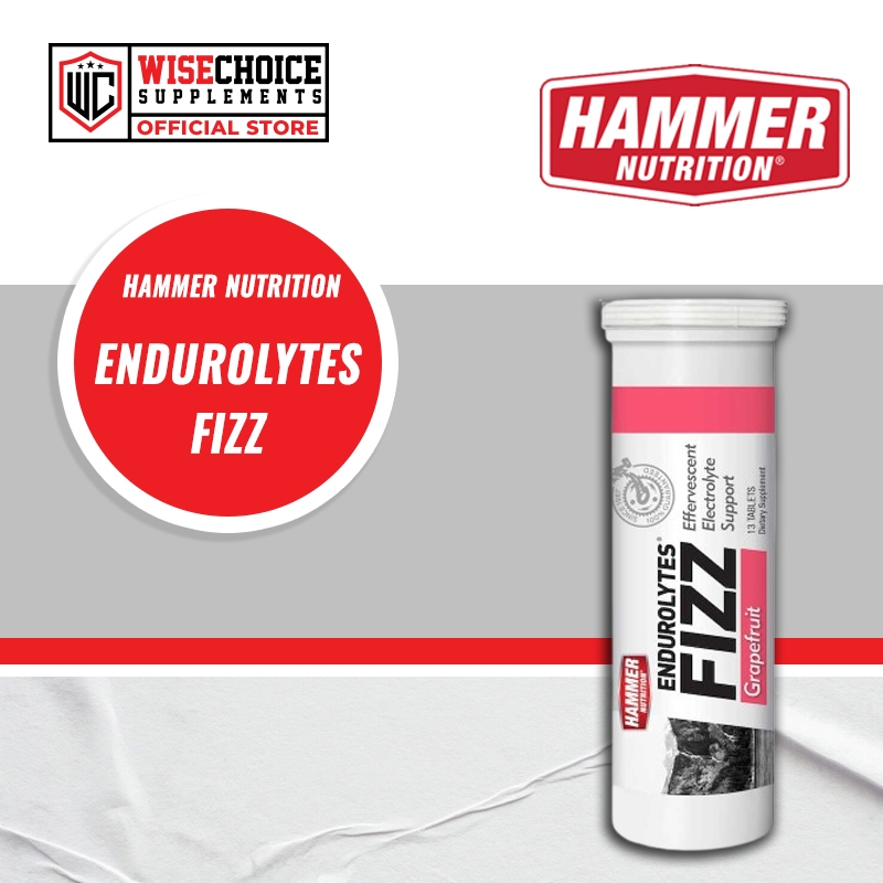 Hammer Nutrition Endurolytes Fizz 13 Tablets | Shopee Philippines