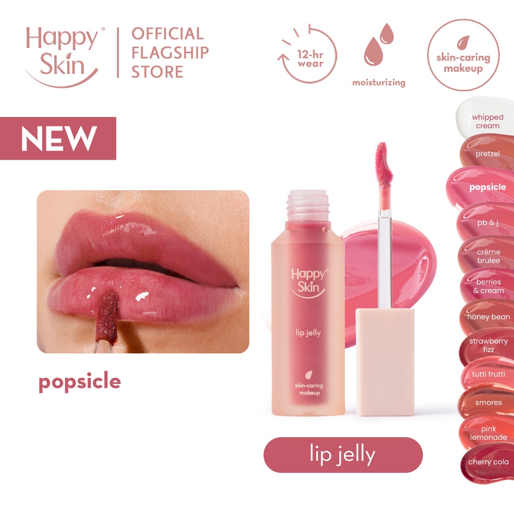 Happy Skin Lip Jelly [Dewy Gel Tint] | Shopee Philippines