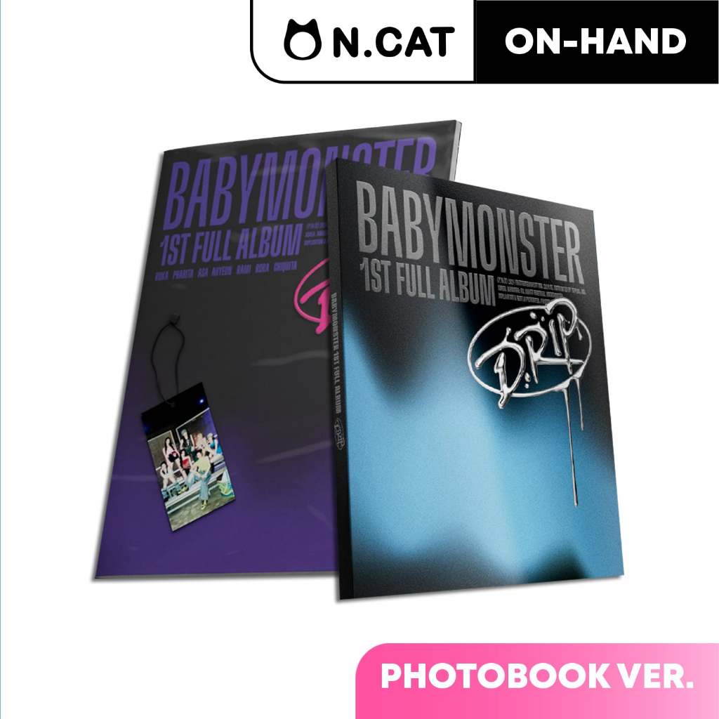 NCAT BABYMONSTER - Drip (Photobook Version) 1st Full Album | Shopee ...