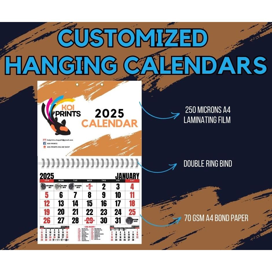 Customized Hanging Calendar | Shopee Philippines