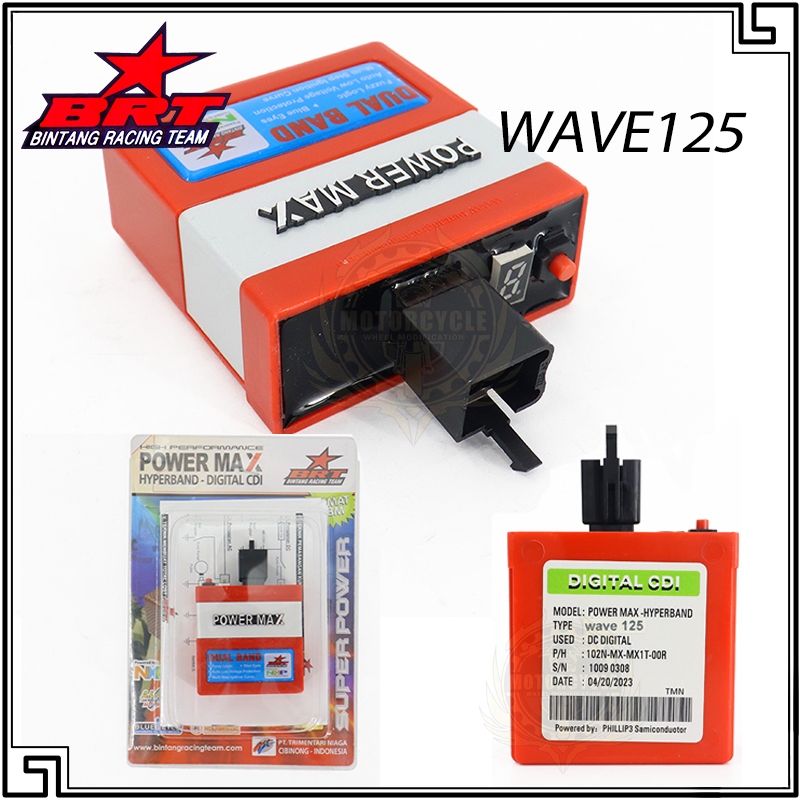 BRT Racing CDI Suitable For YAMAHA HONDA Wave125 XRM 125 9D | Shopee ...