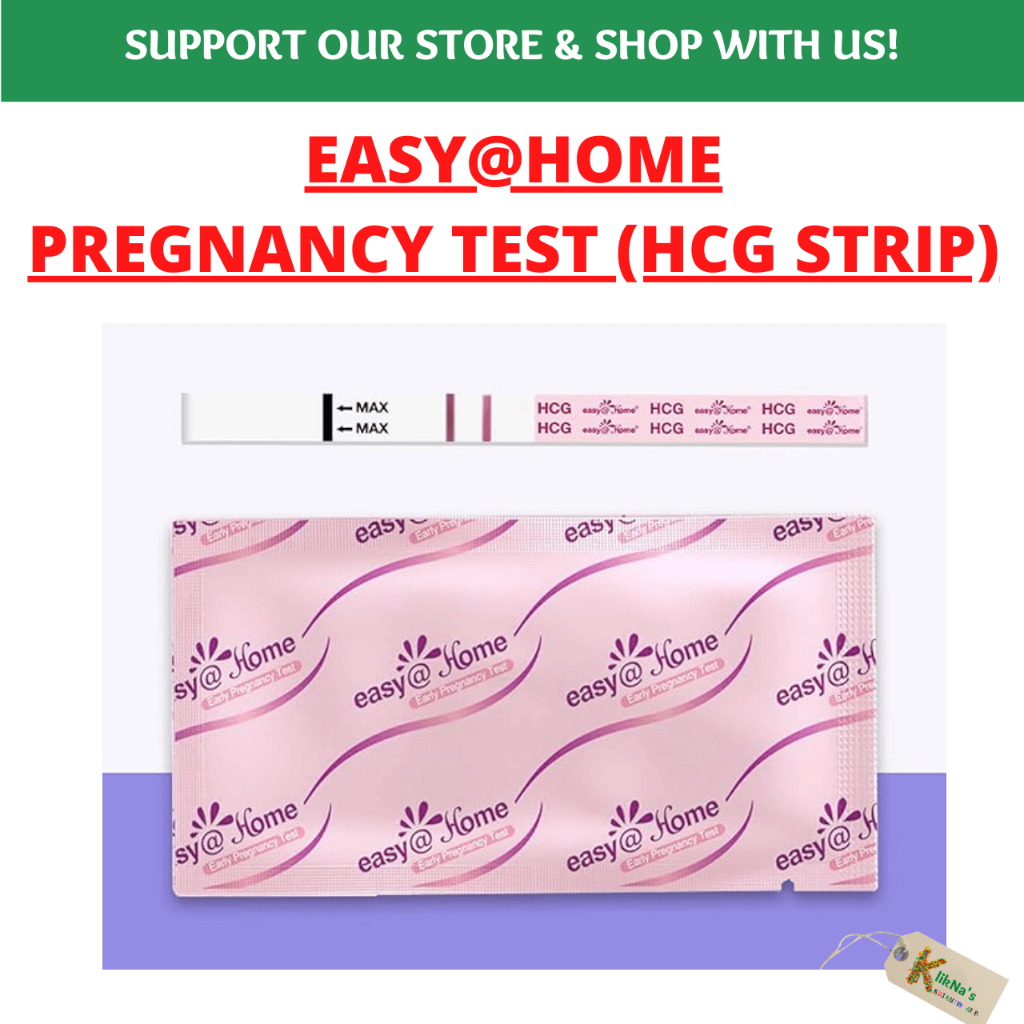 Easy@Home Pregnancy Test Strip | HCG Test Strip | Shopee Philippines