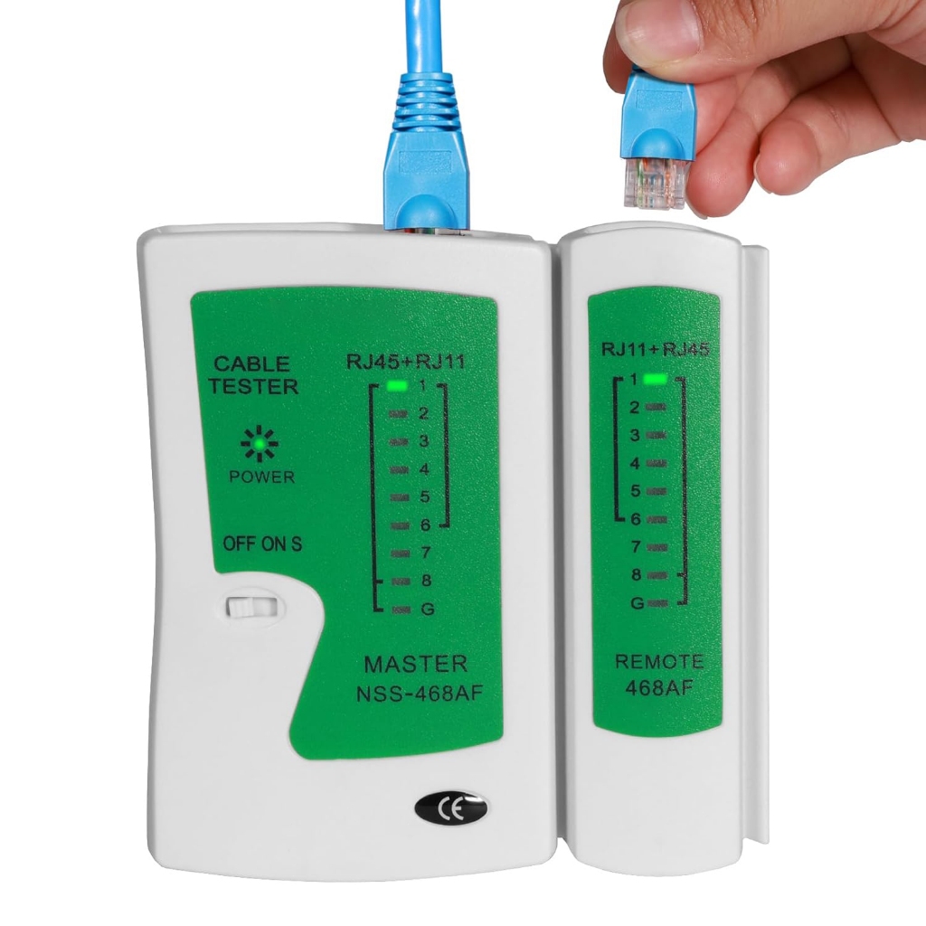 Network Cable Tester RJ45 Ethernet Cable Tester Lan Test Tool For Cat5 ...