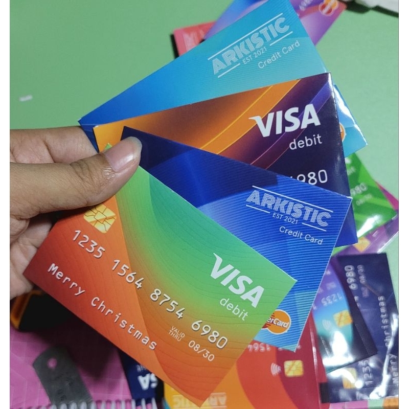 10 pcs ATM Card Style Ampao | Money Envelopes | Shopee Philippines