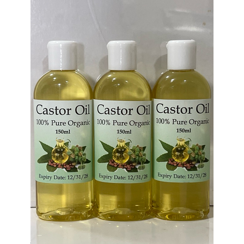 CASTOR OIL 100% PURE (COLD-PRESSED) 100ml/150ml | Shopee Philippines