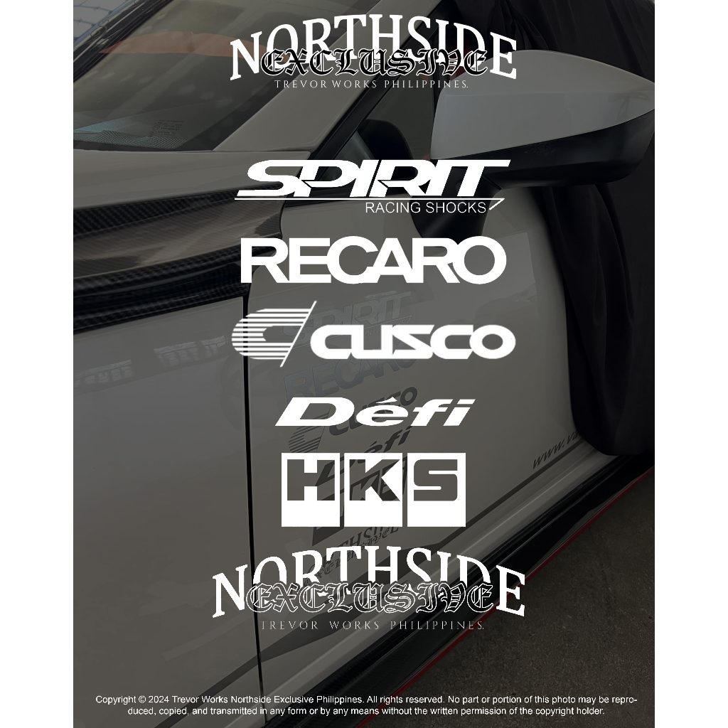 Car Sponsor Sticker Bundle (TAKE ALL) | Shopee Philippines