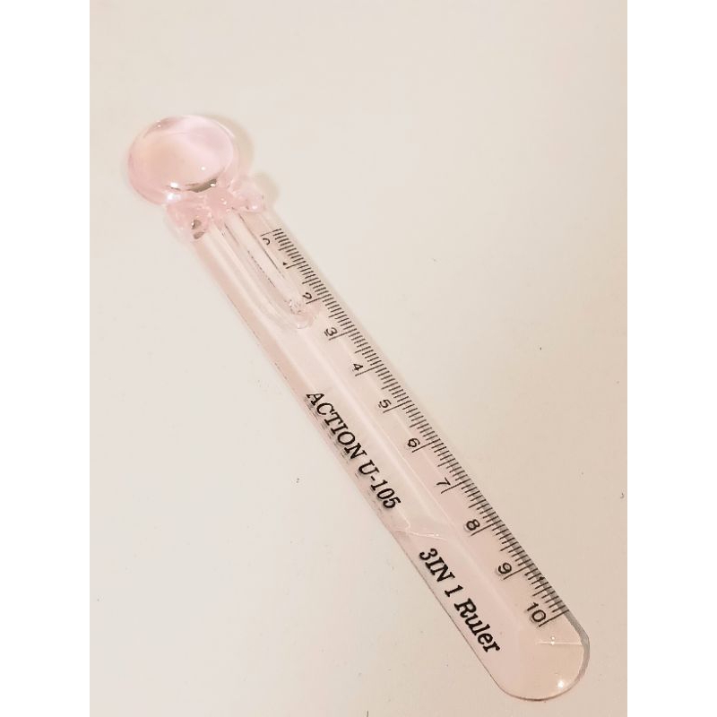 small 10cm plastic ruler for kids school supply surplus | Shopee ...