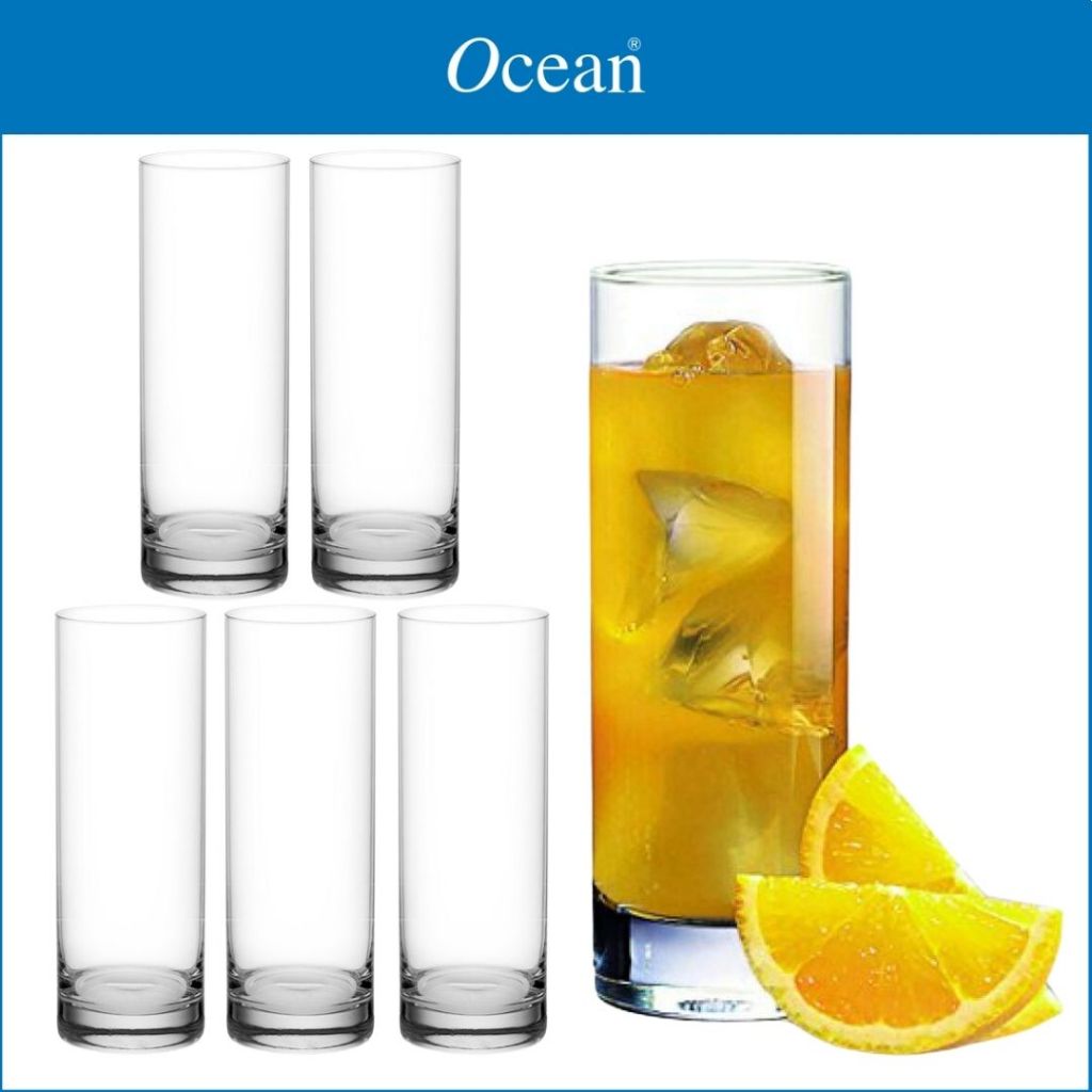 Ocean Glassware New York Tumbler Drinking Glass 340ml Water / Juice Set ...