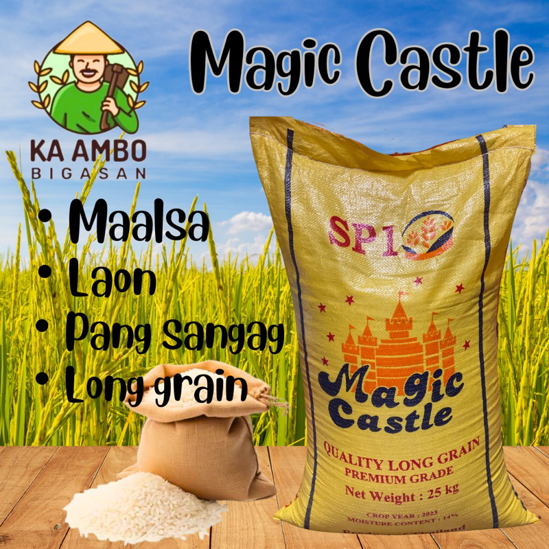 10KG MAGIC CASTLE (THAILAND RICE) LAON (REPACKED) | Shopee Philippines