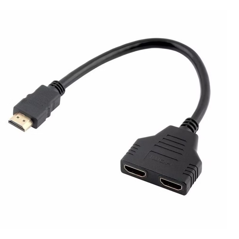 HDMI Splitter Port Male to 2 Female 1 In 2 Out Splitter Cable (hdmi ...
