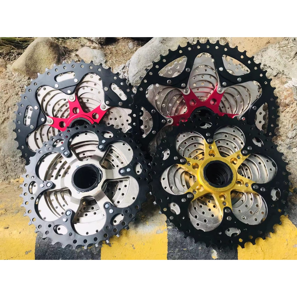 ATA Cassette 8/9/10/11/12 Speed Cassette Bicycle Mountain Bike Cassette ...